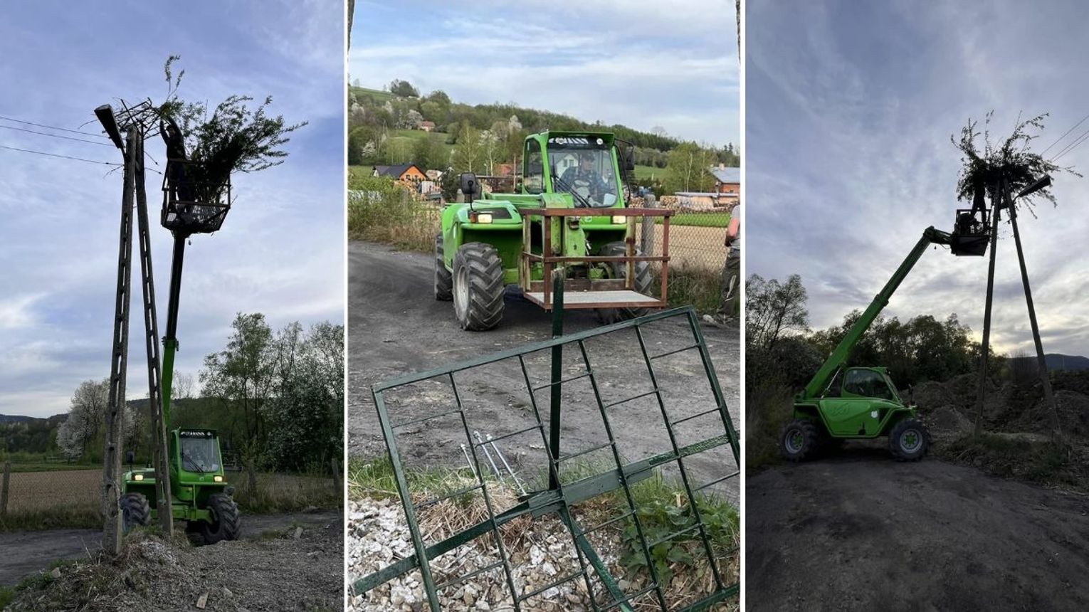 Nasz nowy dom w Ropie. Tym razem dla bocianów