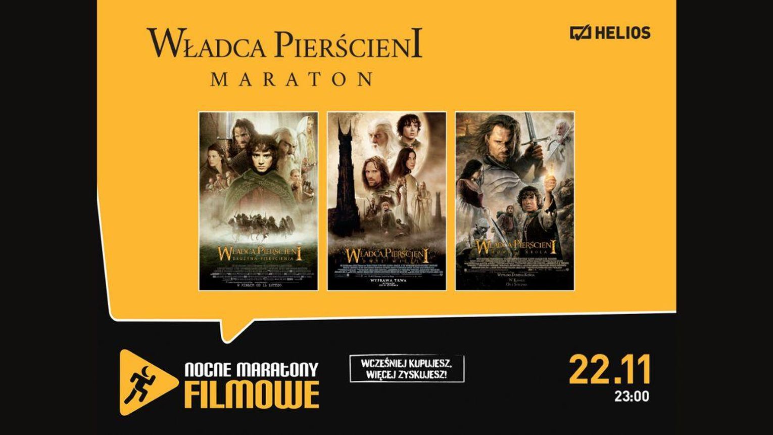 Uwaga! Mamy do rozdania wejściówki na Maraton Władcy Pierścieni w Kinie Helios