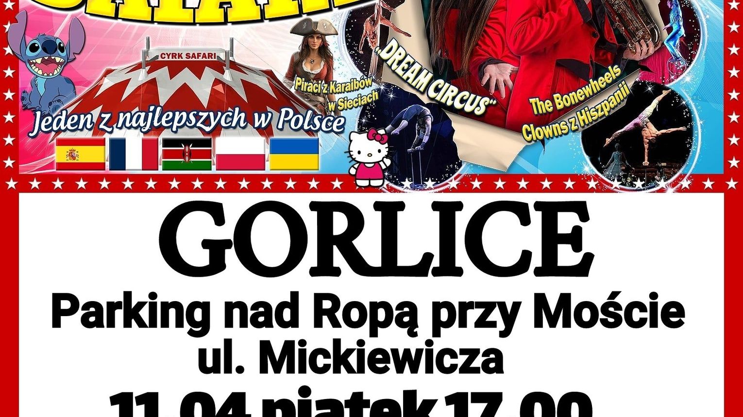 Cyrk Safari w Gorlicach | halogorlice.info