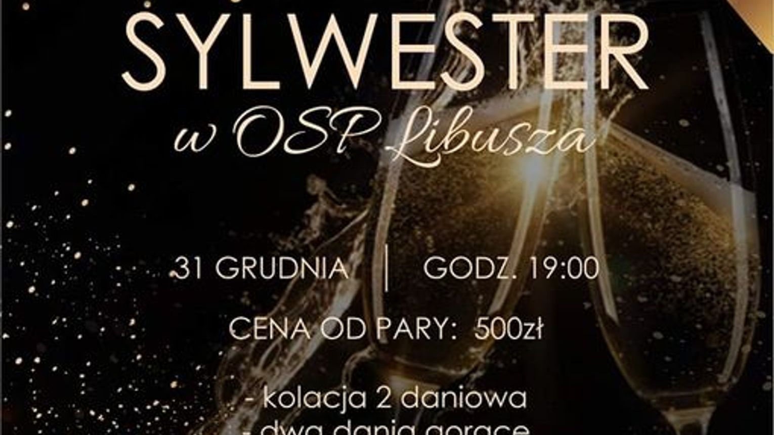 Sylwester 2022 w OSP Libusza | halogorlice.info